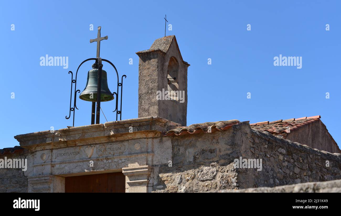 Chapel of sanctuary Le Beausset-Vieux Stock Photo - Alamy