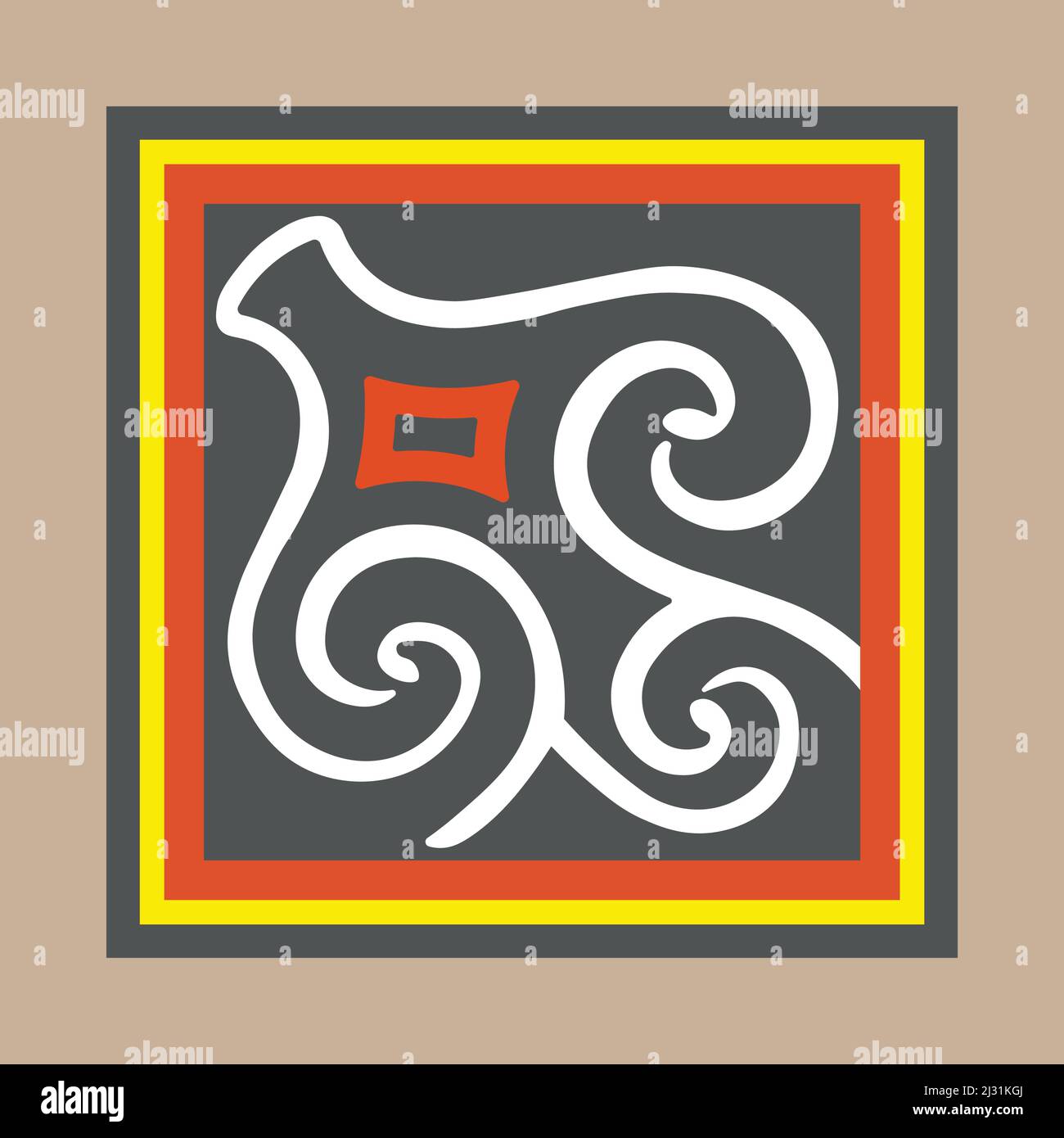 Toraja traditional pattern (Tator) artwork design Stock Vector Image ...