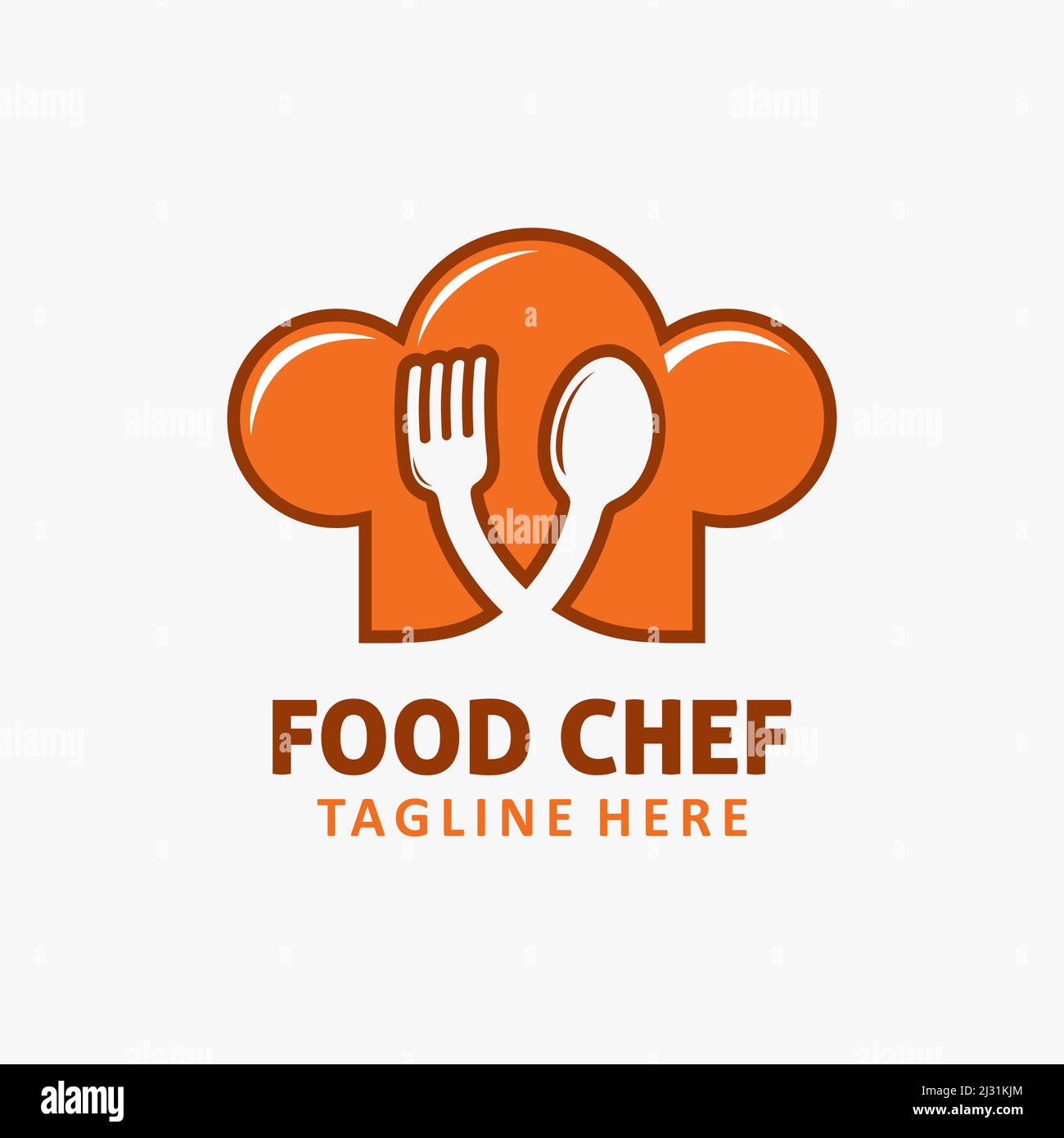 Food chef logo design Stock Vector Image & Art - Alamy