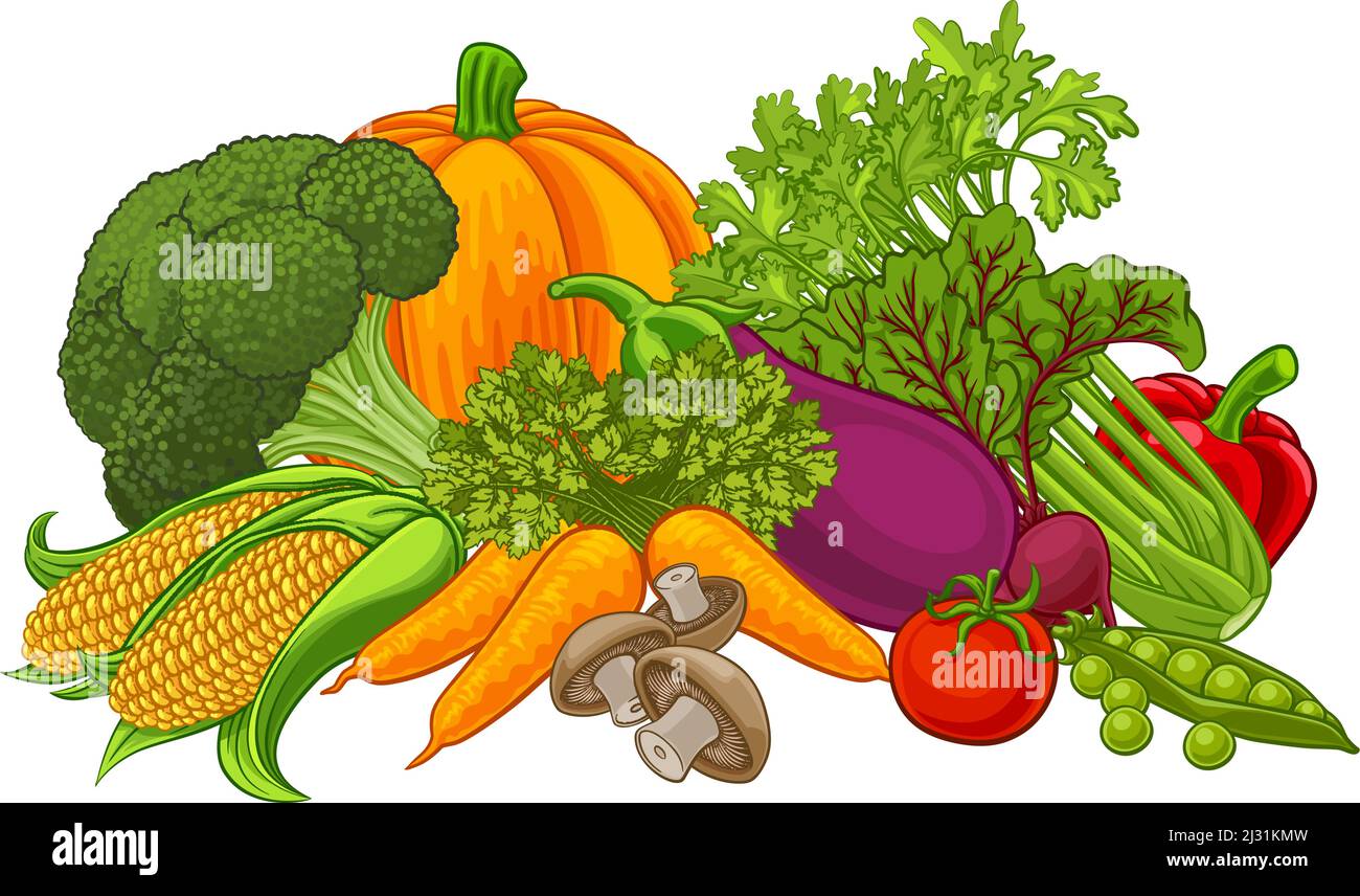Produce Cartoon at Jeanne Phillips blog