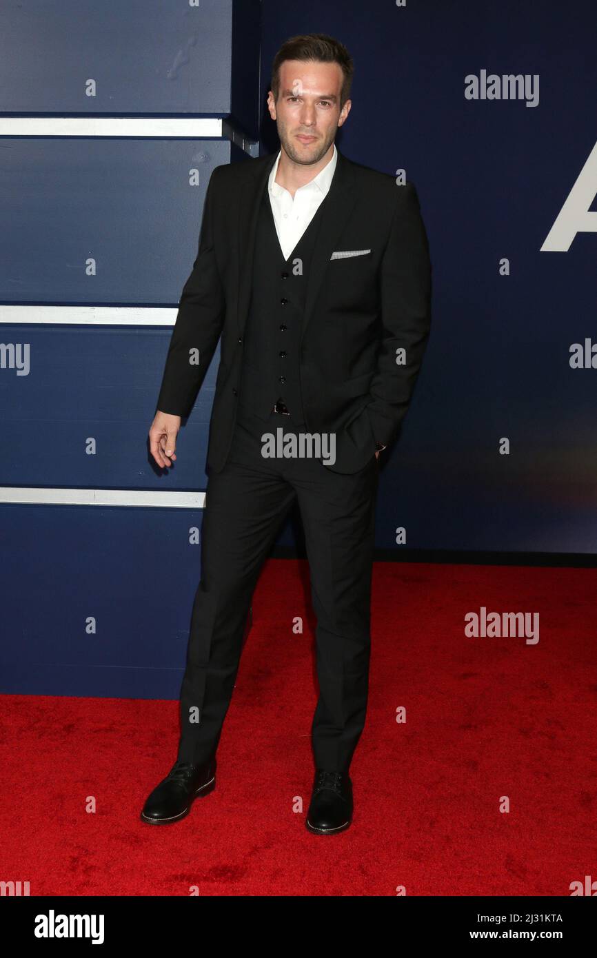LOS ANGELES - APR 4: Andy Favreau at the Ambulance Premiere at Academy ...