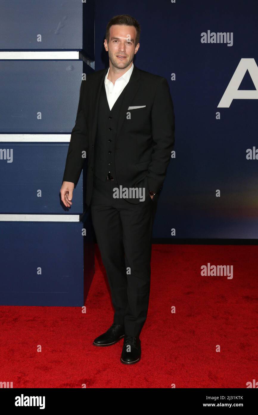 LOS ANGELES - APR 4: Andy Favreau at the Ambulance Premiere at Academy ...
