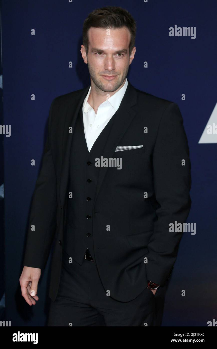 LOS ANGELES - APR 4: Andy Favreau at the Ambulance Premiere at Academy ...