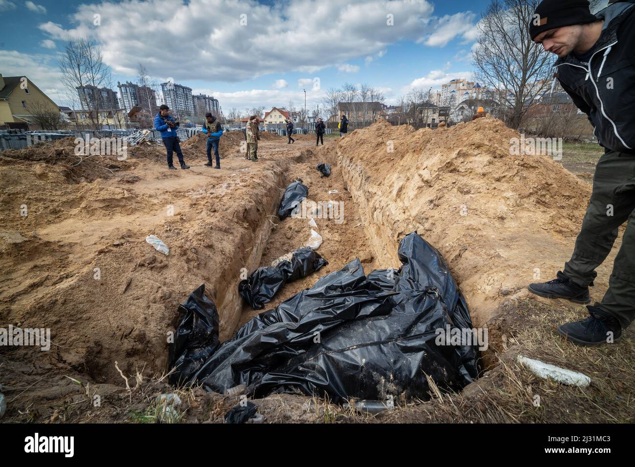 Bucha mass grave church hi-res stock photography and images - Alamy