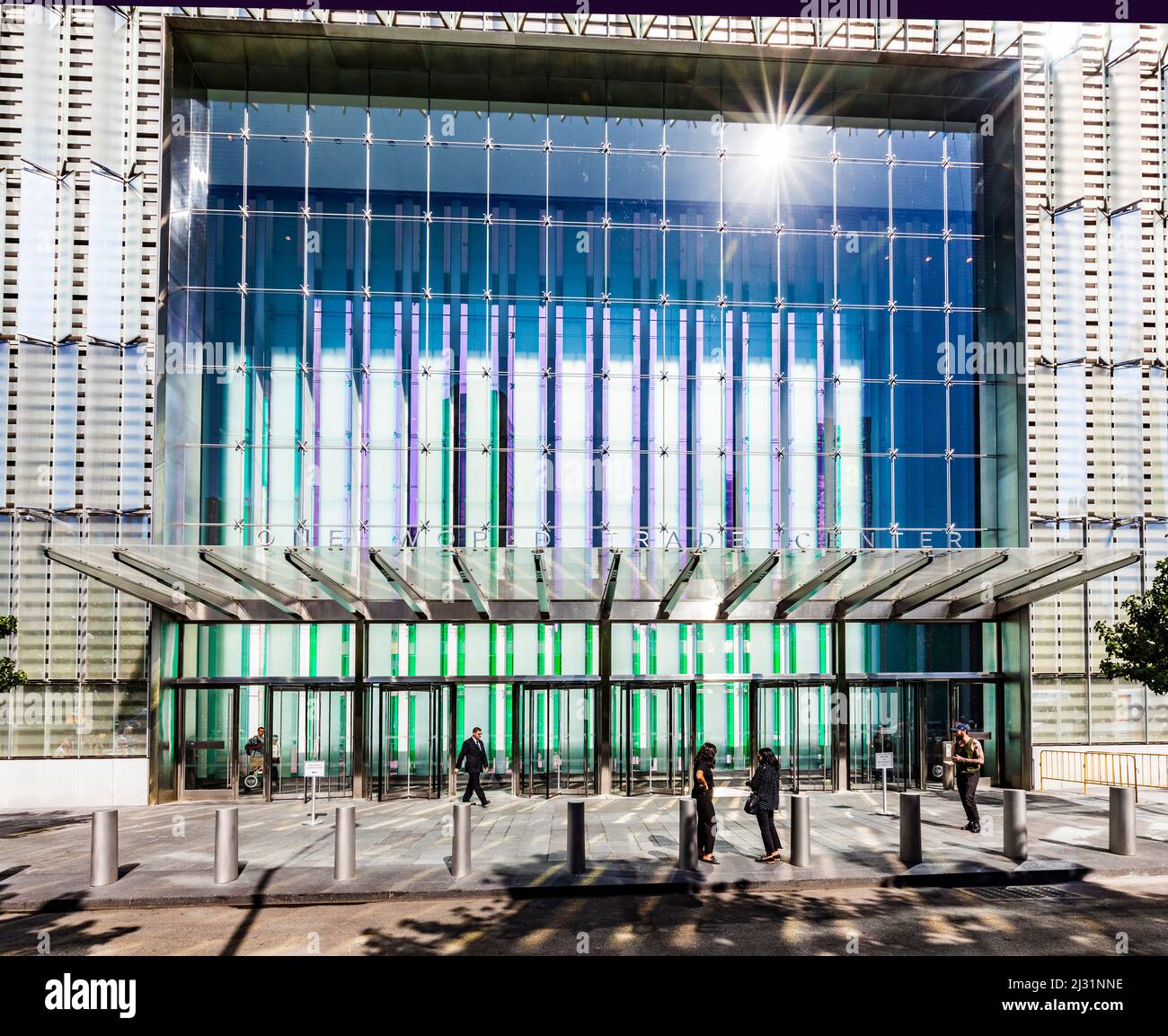 Entrance one world trade center hi-res stock photography and images - Alamy