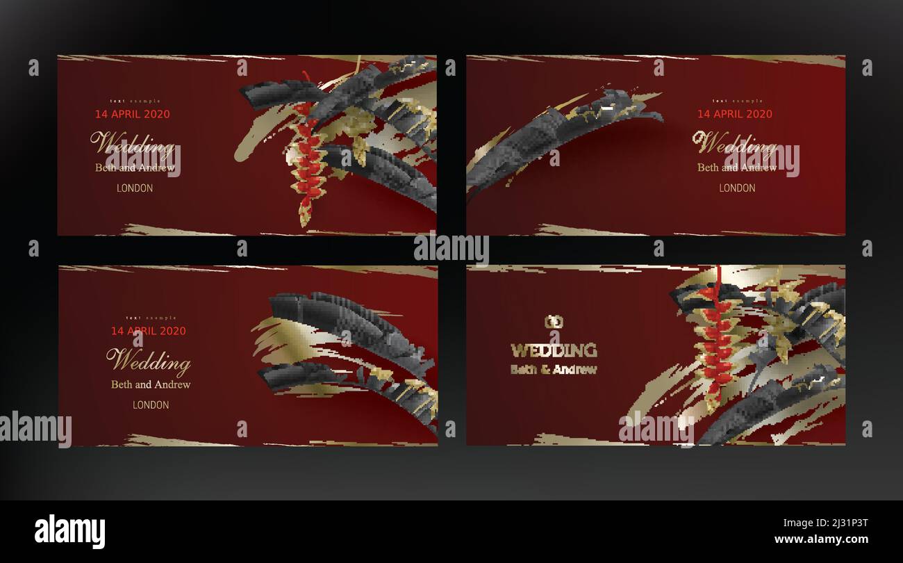 Beautiful dark red maroon Stock Vector Images - Alamy