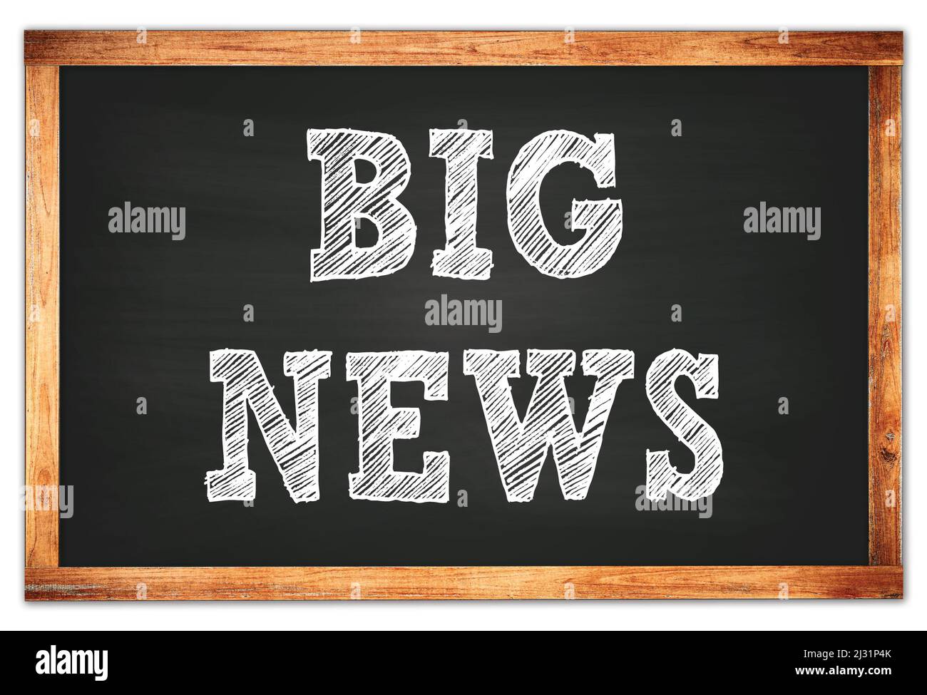 Big news text written hi-res stock photography and images - Alamy