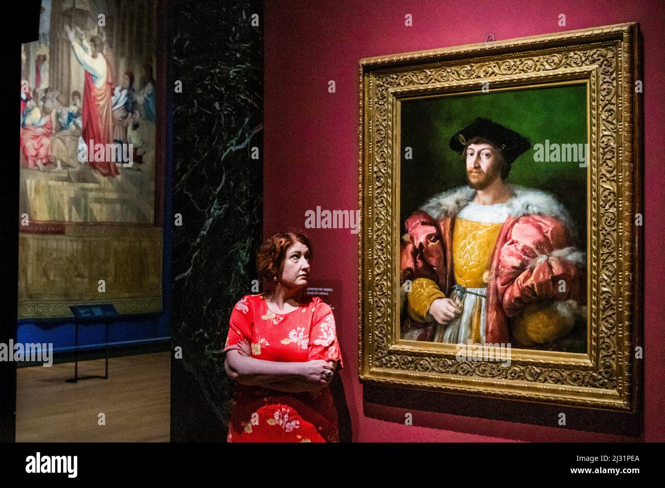 Raphael exhibition national gallery hi-res stock photography and images ...