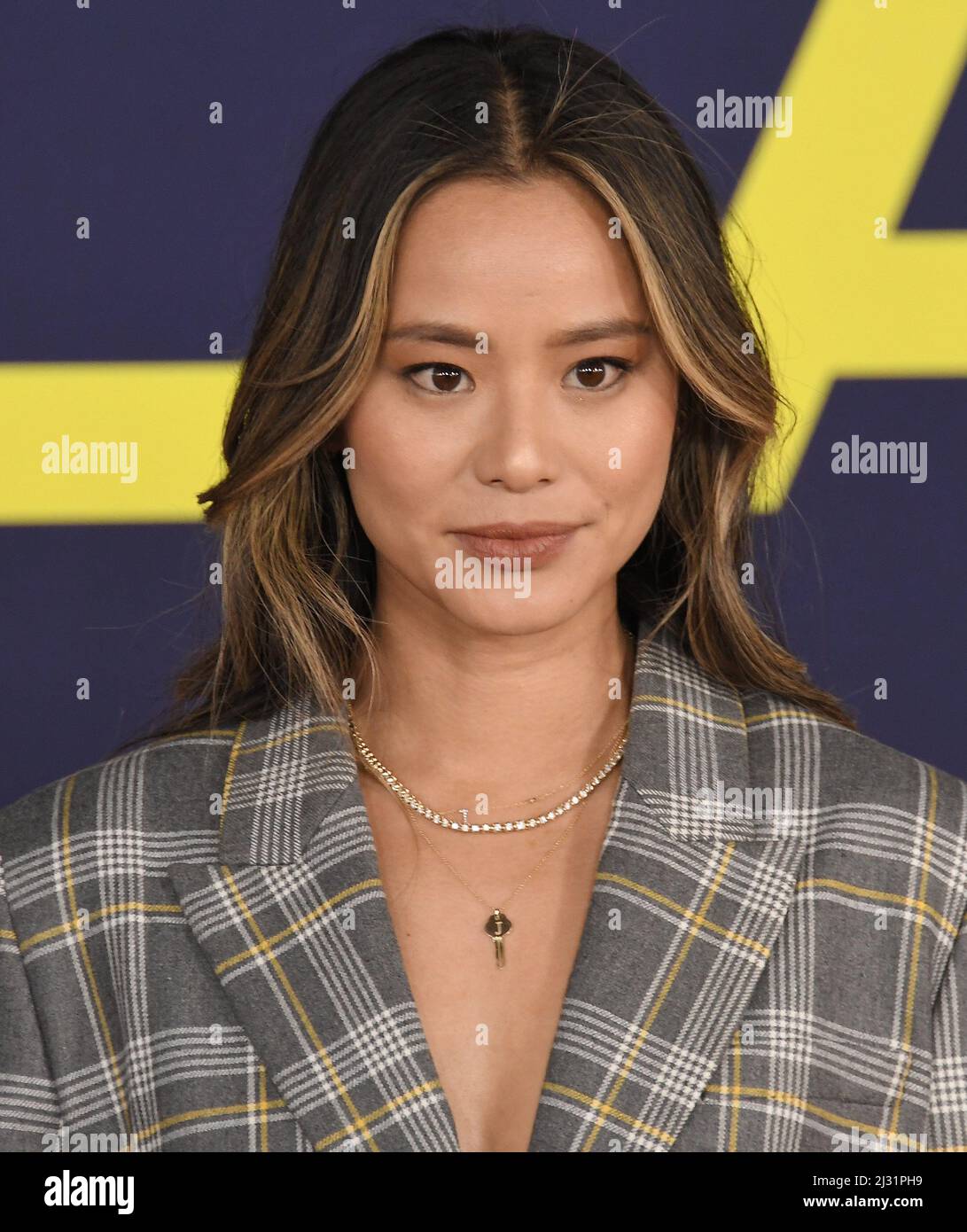Los Angeles, USA. 04th Apr, 2022. Jamie Chung arrives at the AMBULANCE ...