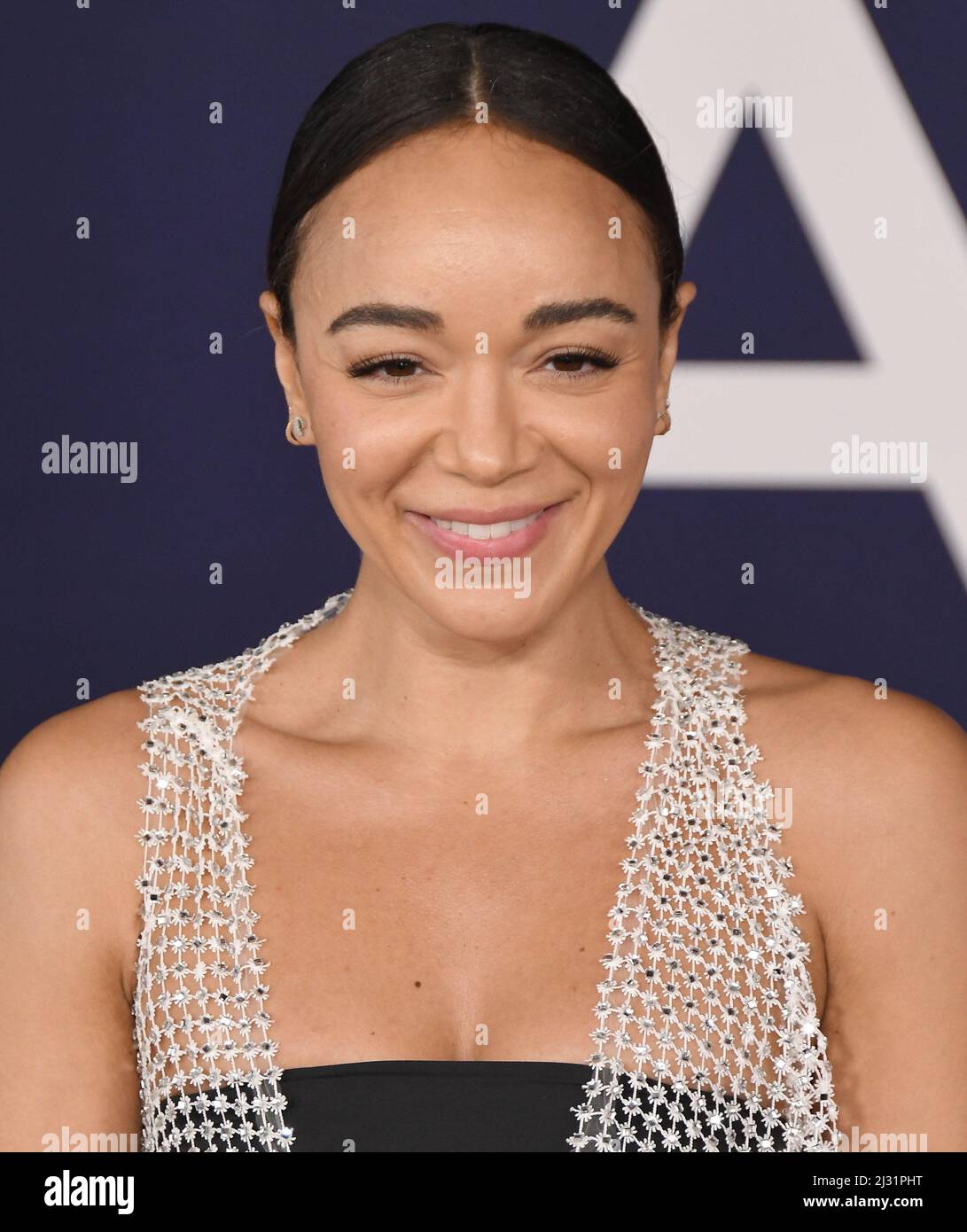Ashley Madekwe arrives at the AMBULANCE Los Angeles Premiere held at ...