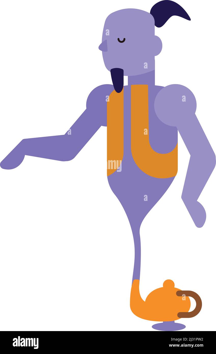 genie fantastic creature character Stock Vector Image & Art - Alamy