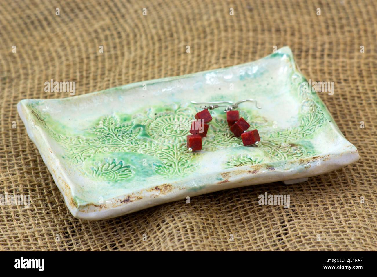 clay shell - handmade pottery Stock Photo - Alamy