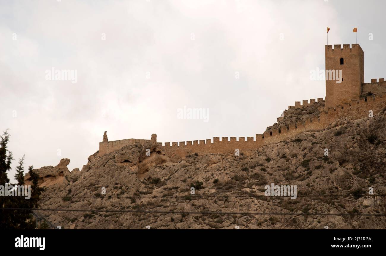 An irregular plan and consists of two enclosures hi-res stock ...