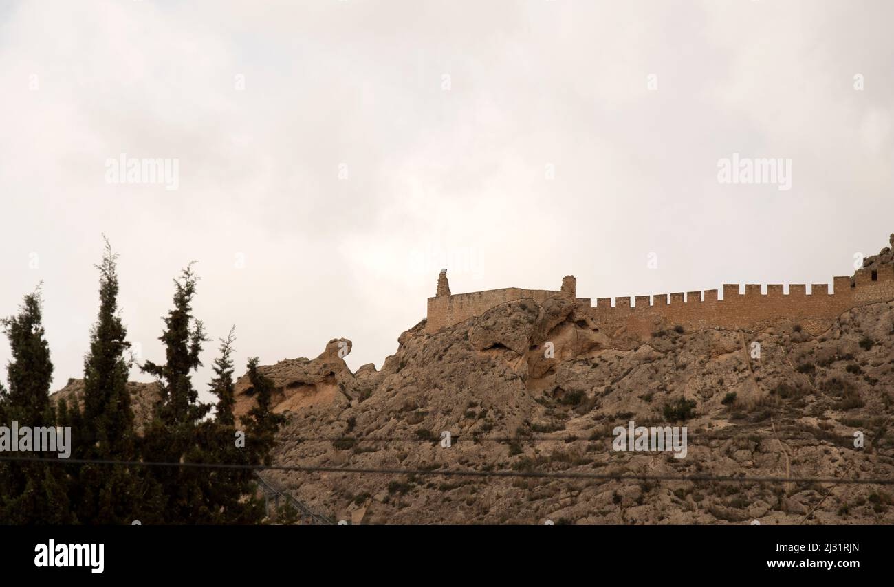 An irregular plan and consists of two enclosures hi-res stock ...