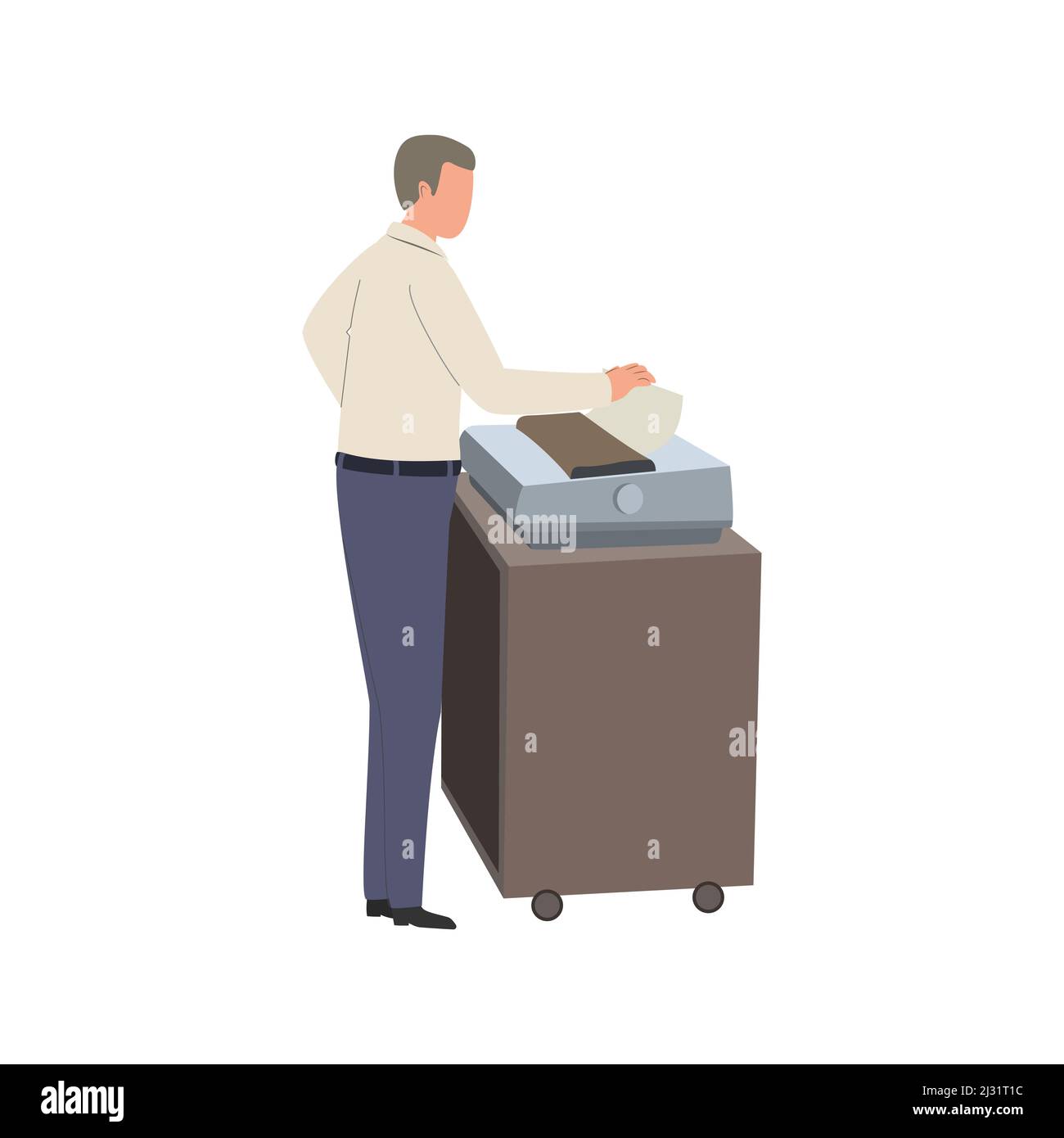Making copies in office hi-res stock photography and images - Alamy