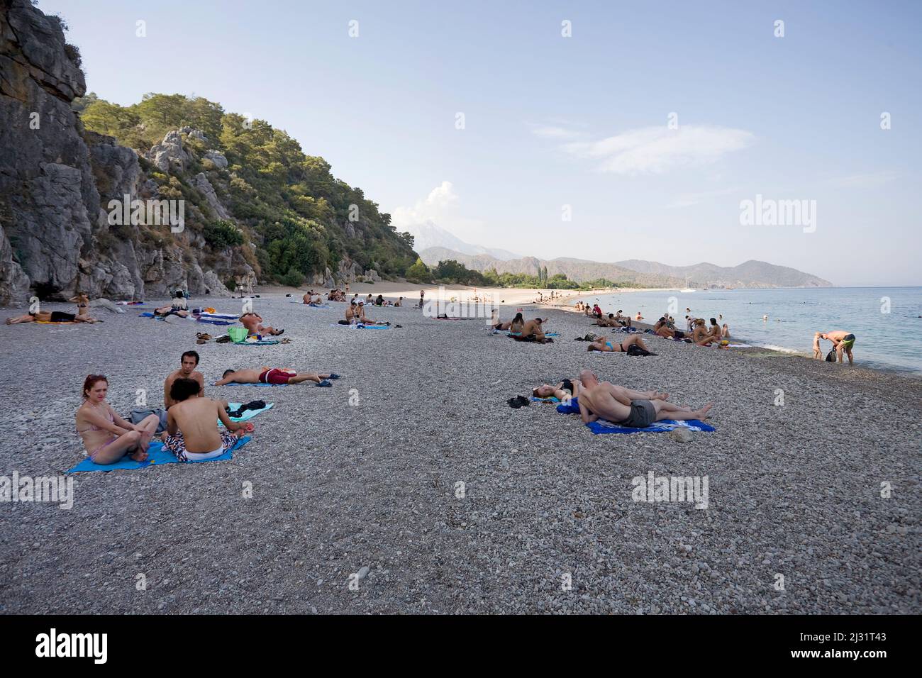 Beach of Cirali, Olympos beach, Olympos National park,ancient Lykia ...