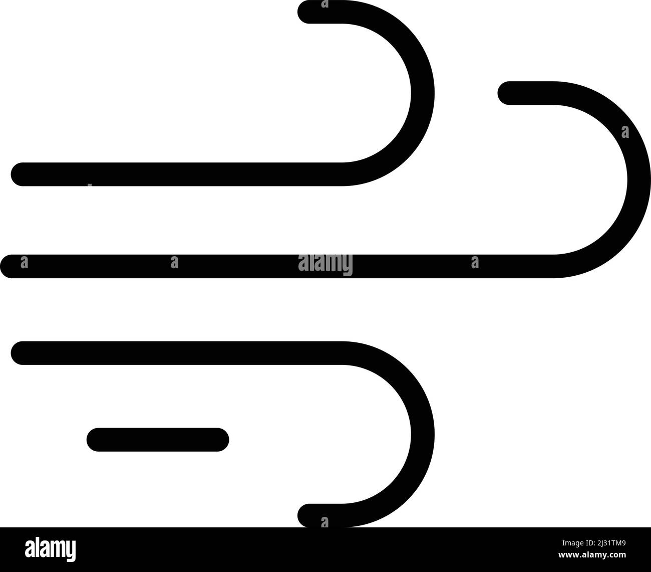 Wind Vector Icon Design Illustration Stock Vector Image & Art - Alamy