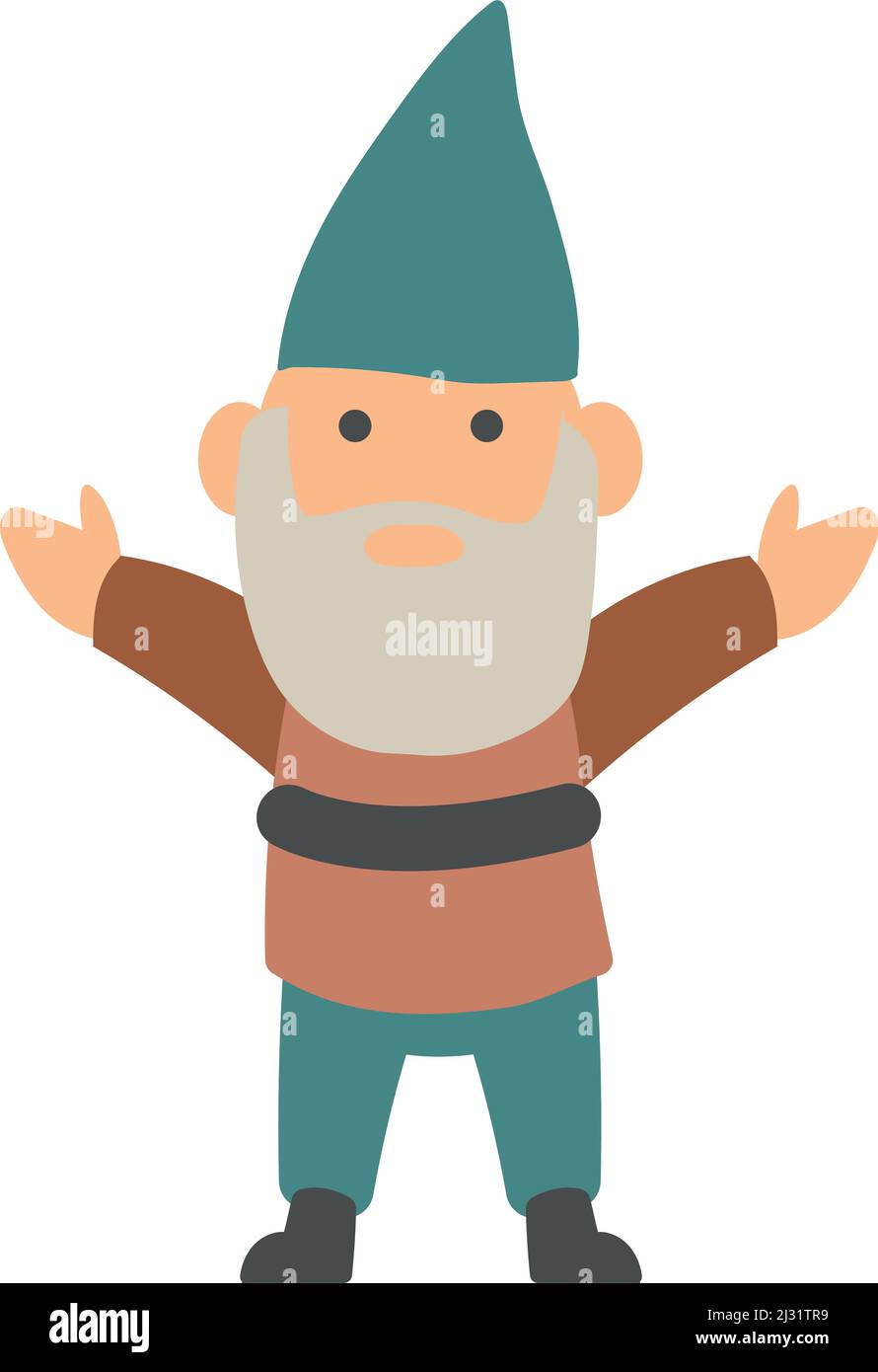 garden old elf character Stock Vector Image & Art - Alamy