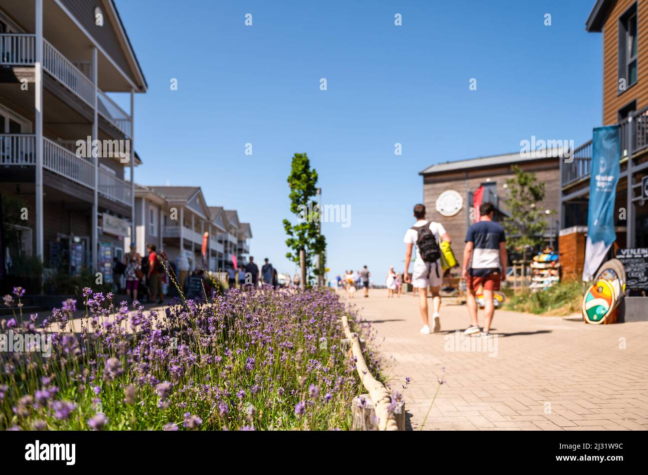 Walk On The Adventure Promenade In Heiligenhafen, Ostholstein ...