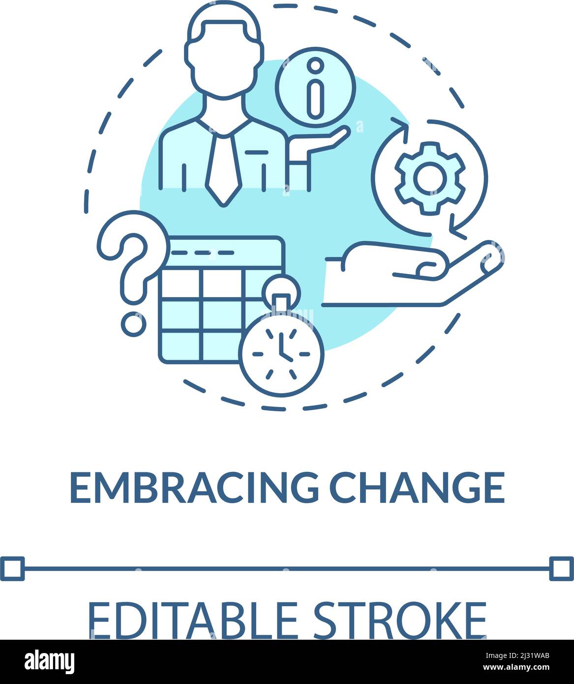 Embracing innovation Stock Vector Images - Alamy