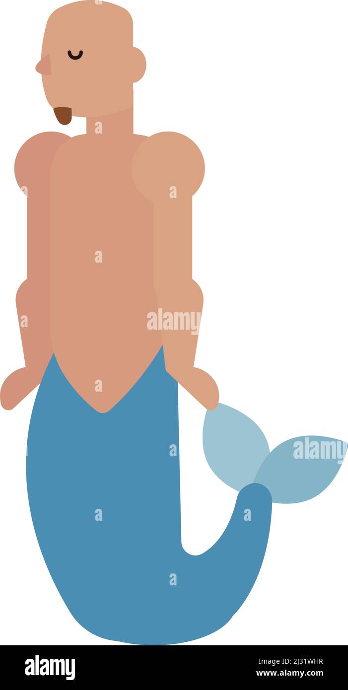 triton fantastic creature character Stock Vector Image & Art - Alamy