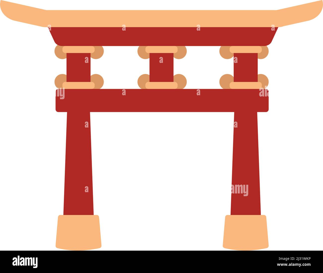 japanese culture architecture arch Stock Vector Image & Art - Alamy
