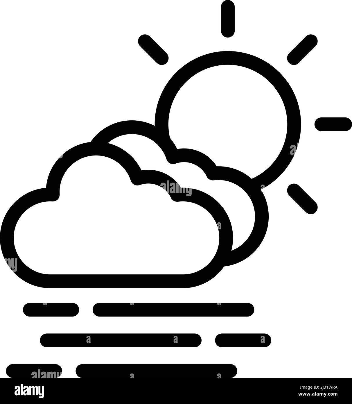 Haze Vector Icon Design Illustration Stock Vector Image & Art - Alamy