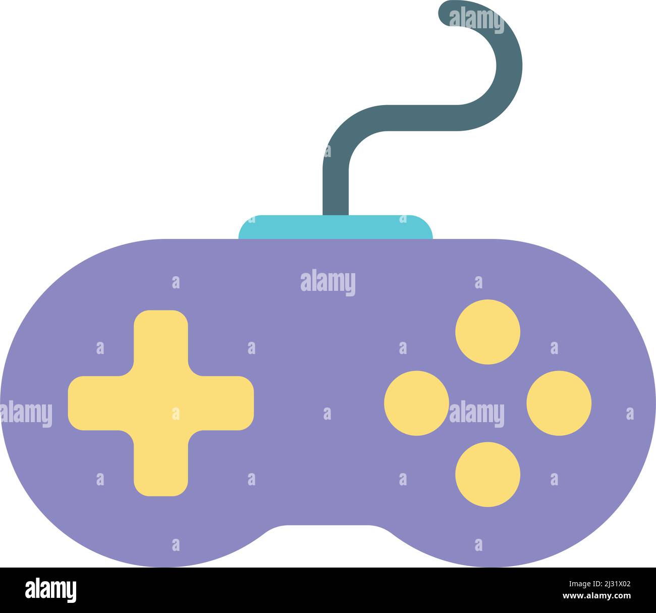purple video game control Stock Vector Image & Art - Alamy