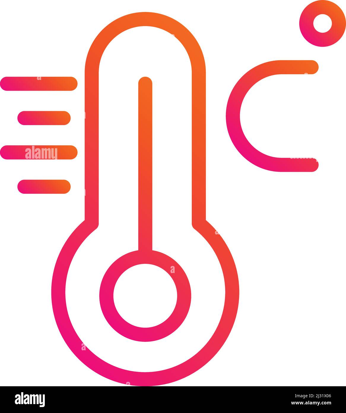 Celsius icon vector vectors hi-res stock photography and images - Alamy