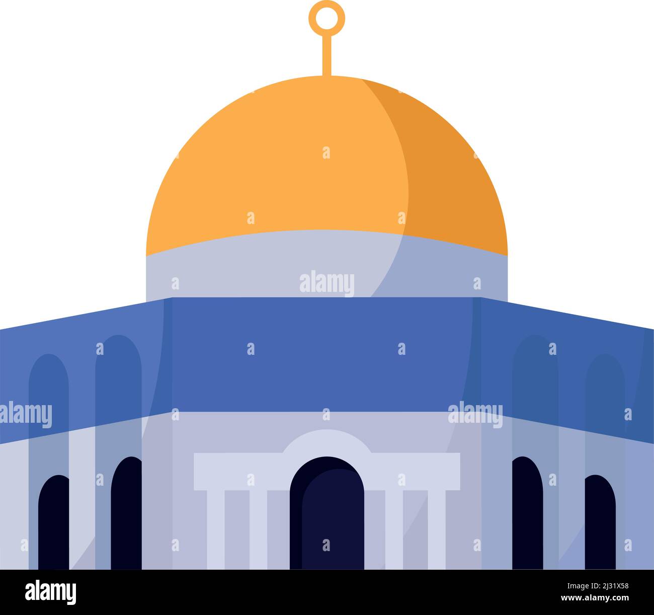 blue mosque facade Stock Vector Image & Art - Alamy