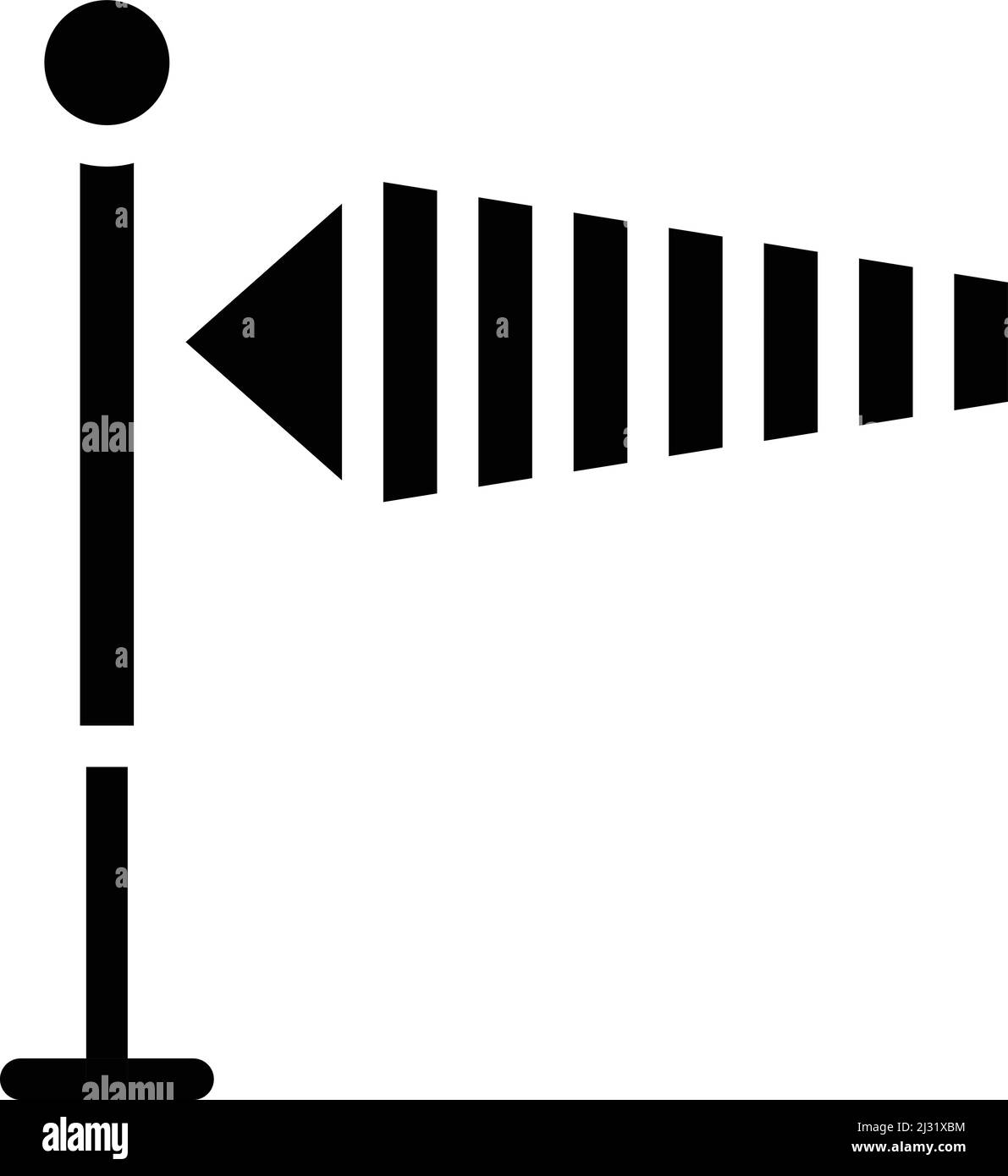 Wind Sign Vector Icon Design Illustration Stock Vector Image & Art - Alamy