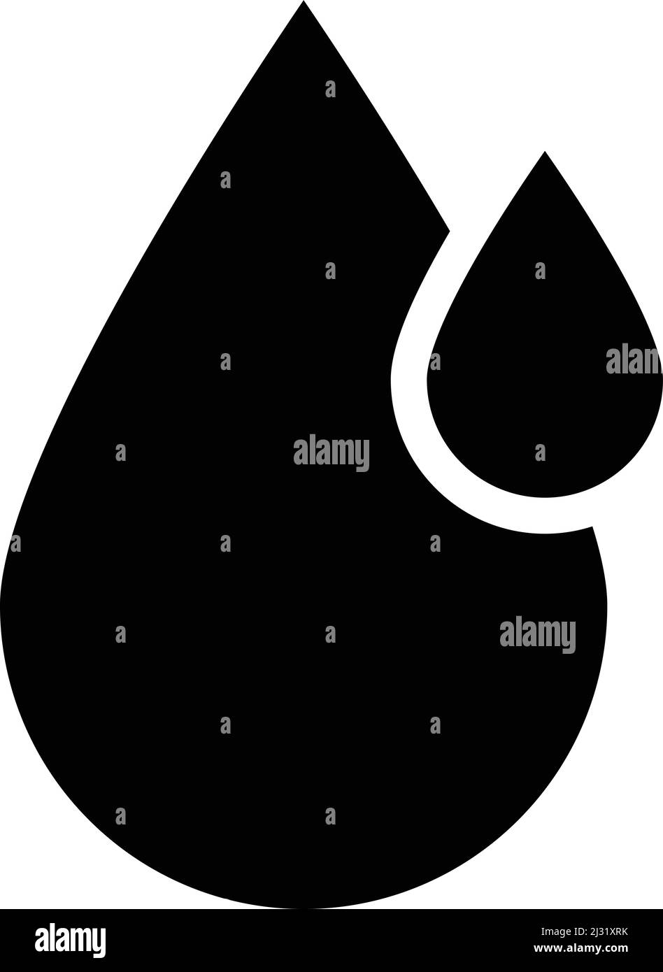 Water Drop Vector Icon Design Illustration Stock Vector Image & Art - Alamy