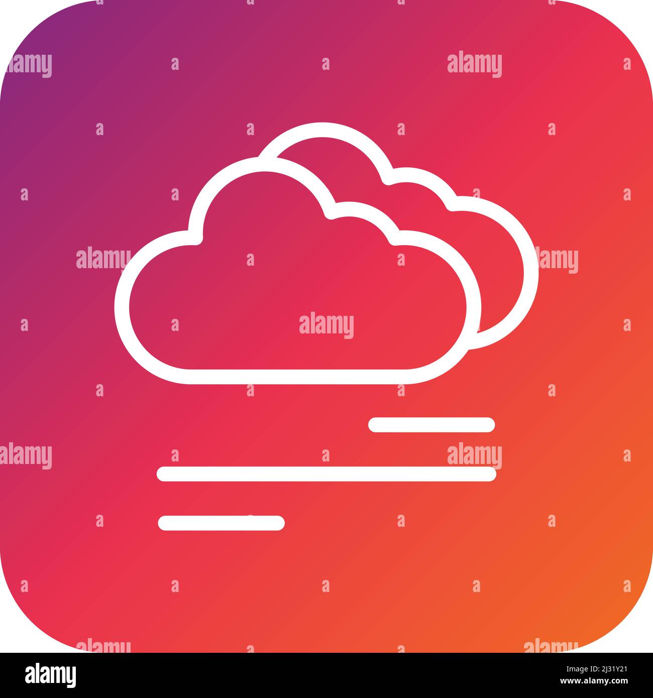 Foggy icon hi-res stock photography and images - Alamy