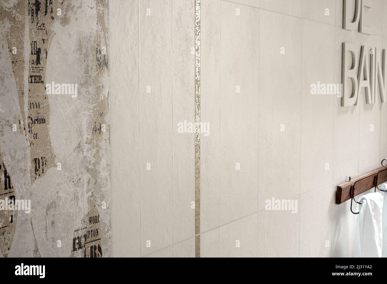 Modern interior design of room with elegant tiles, seamless, luxurious ...