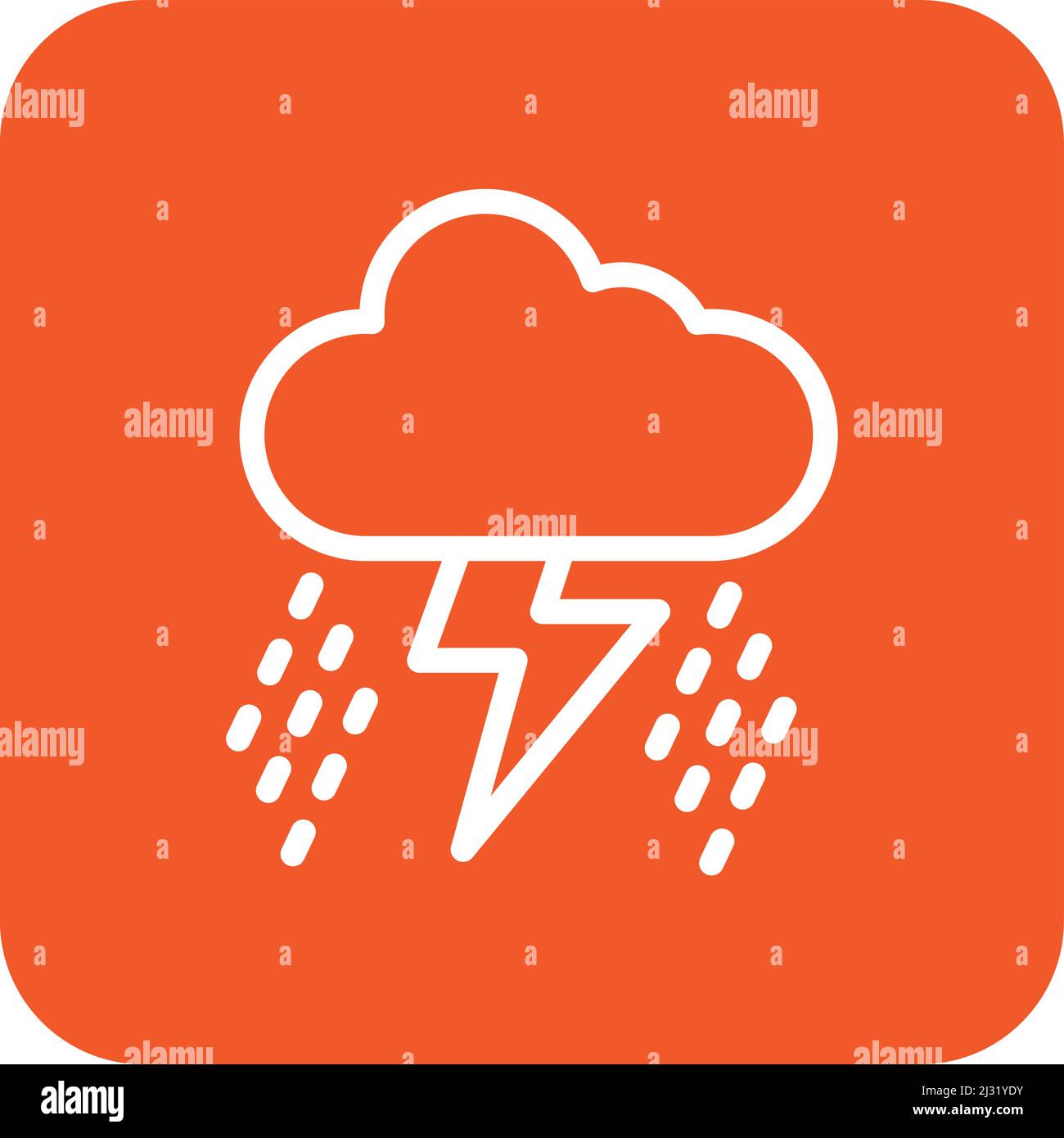 Storm Vector Icon Design Illustration Stock Vector Image & Art - Alamy