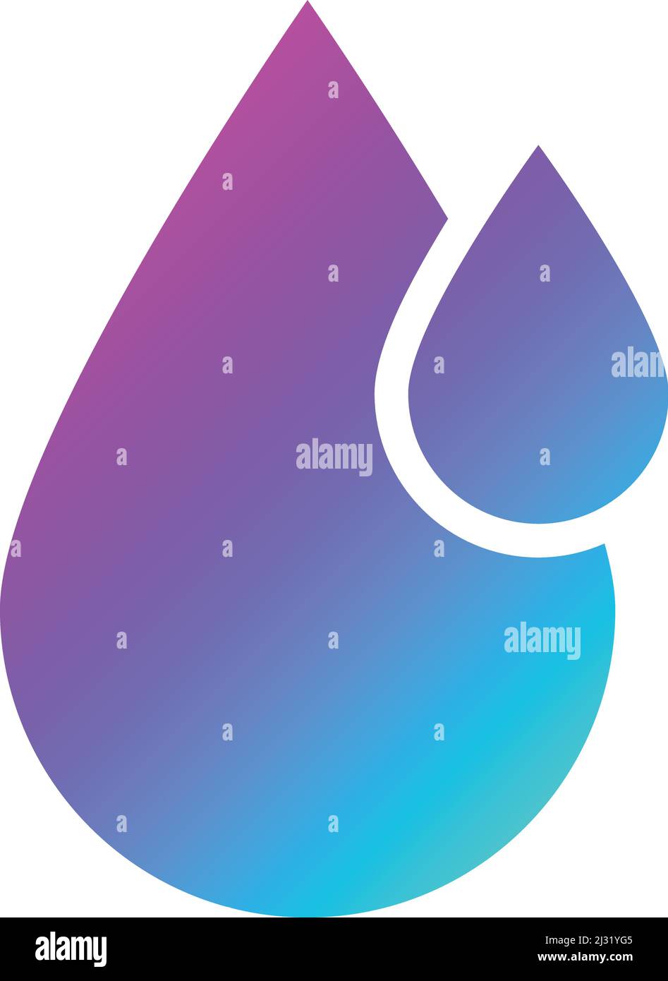 Water Drop Vector Icon Design Illustration Stock Vector Image & Art - Alamy