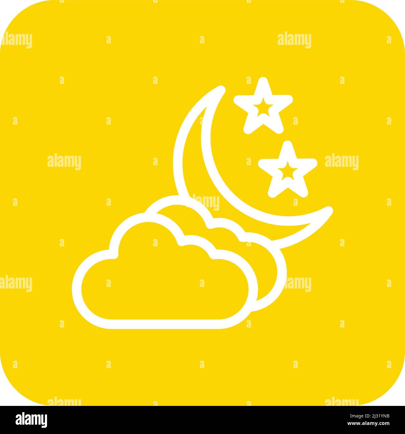 Night Vector Icon Design Illustration Stock Vector Image & Art - Alamy