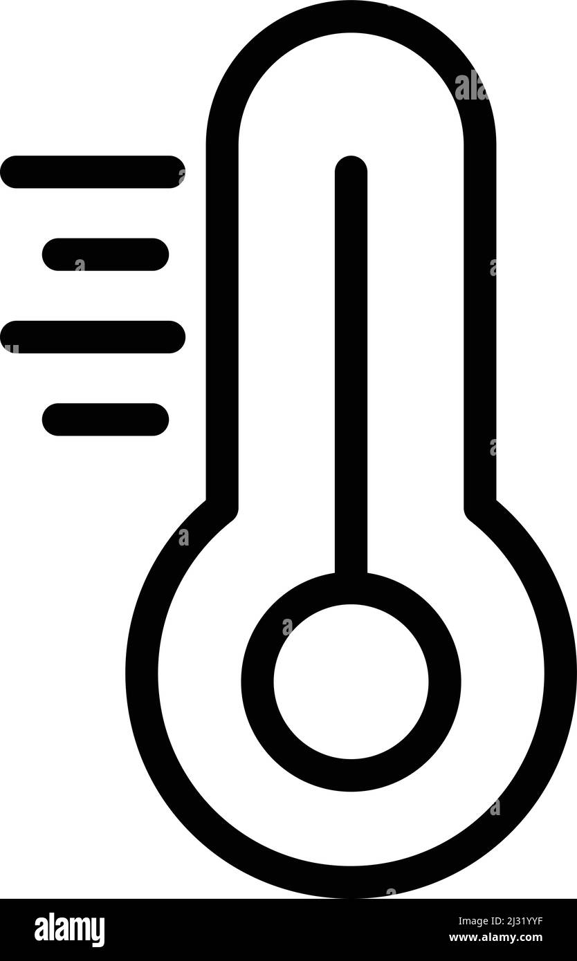 Thermometer Vector Icon Design Illustration Stock Vector Image & Art ...