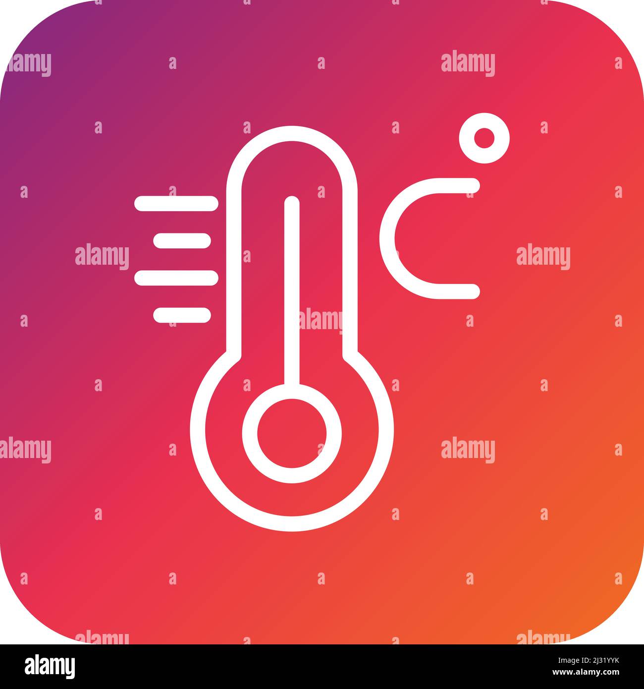 Celsius icon vector vectors hi-res stock photography and images - Alamy