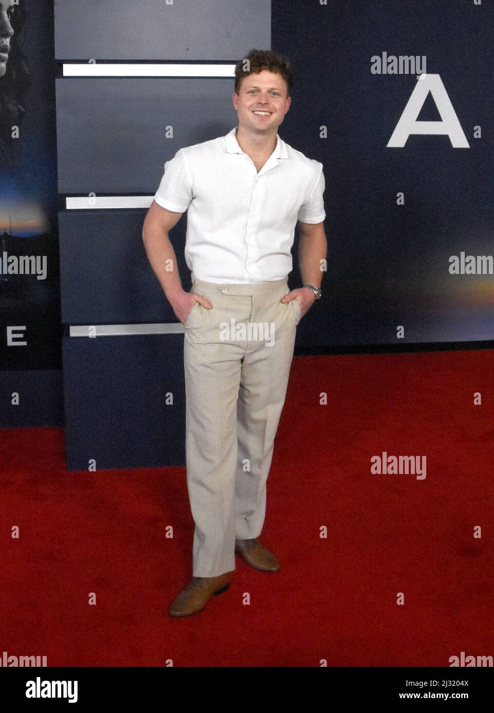 Los Angeles, California, USA 4th April 2022 Actor Caleb Foote attends ...