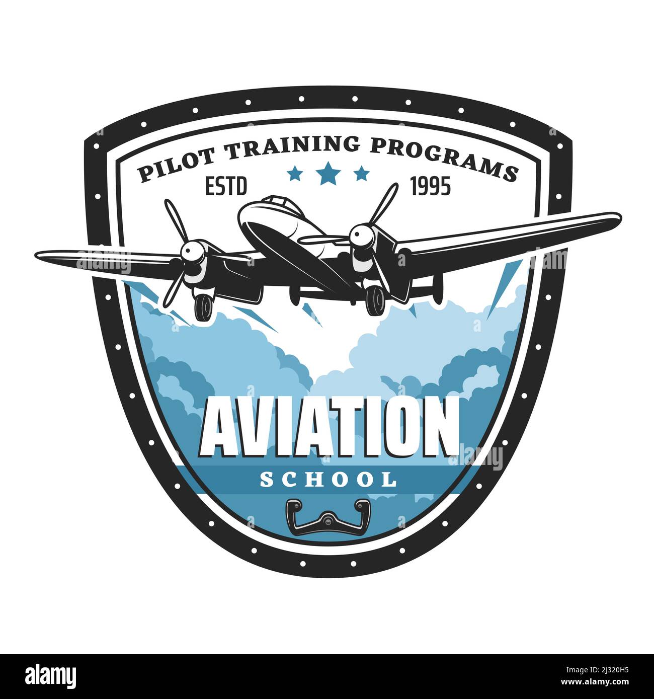 Pilot training program Stock Vector Images - Alamy