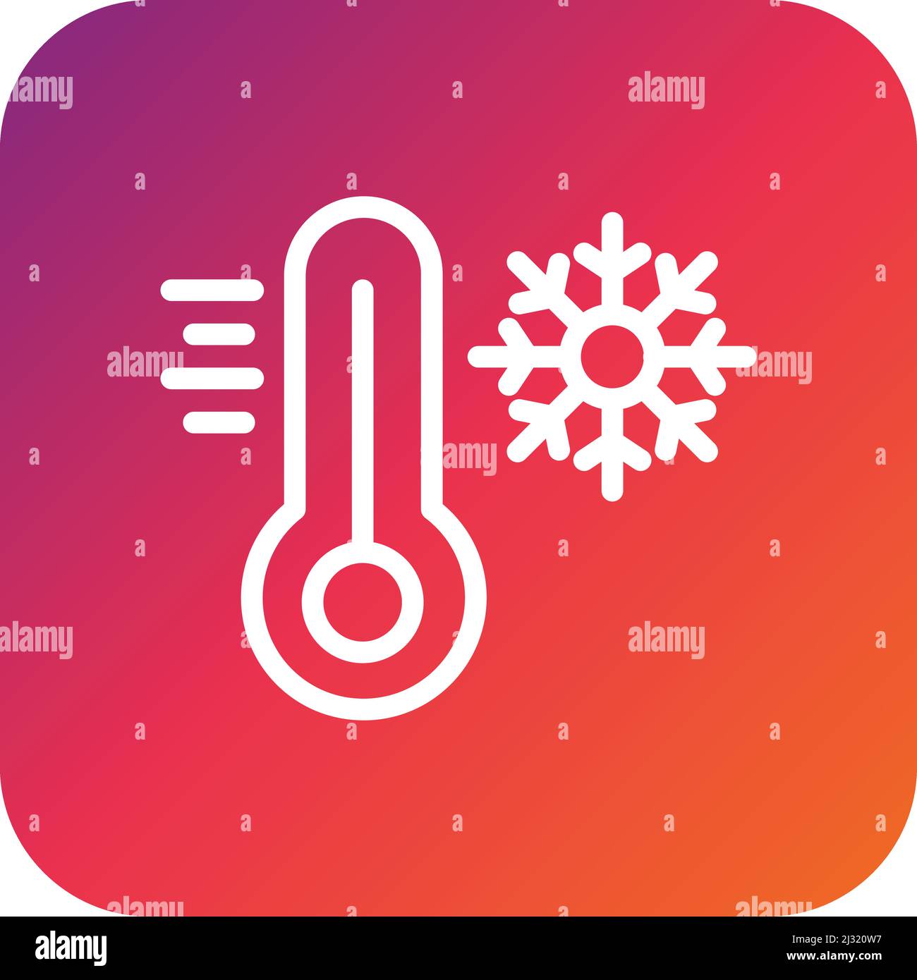 Cold Vector Icon Design Illustration Stock Vector Image & Art - Alamy