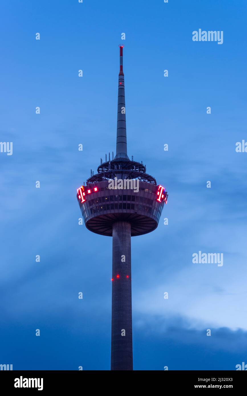 The colonius the cologne telecommunications tower hi-res stock ...