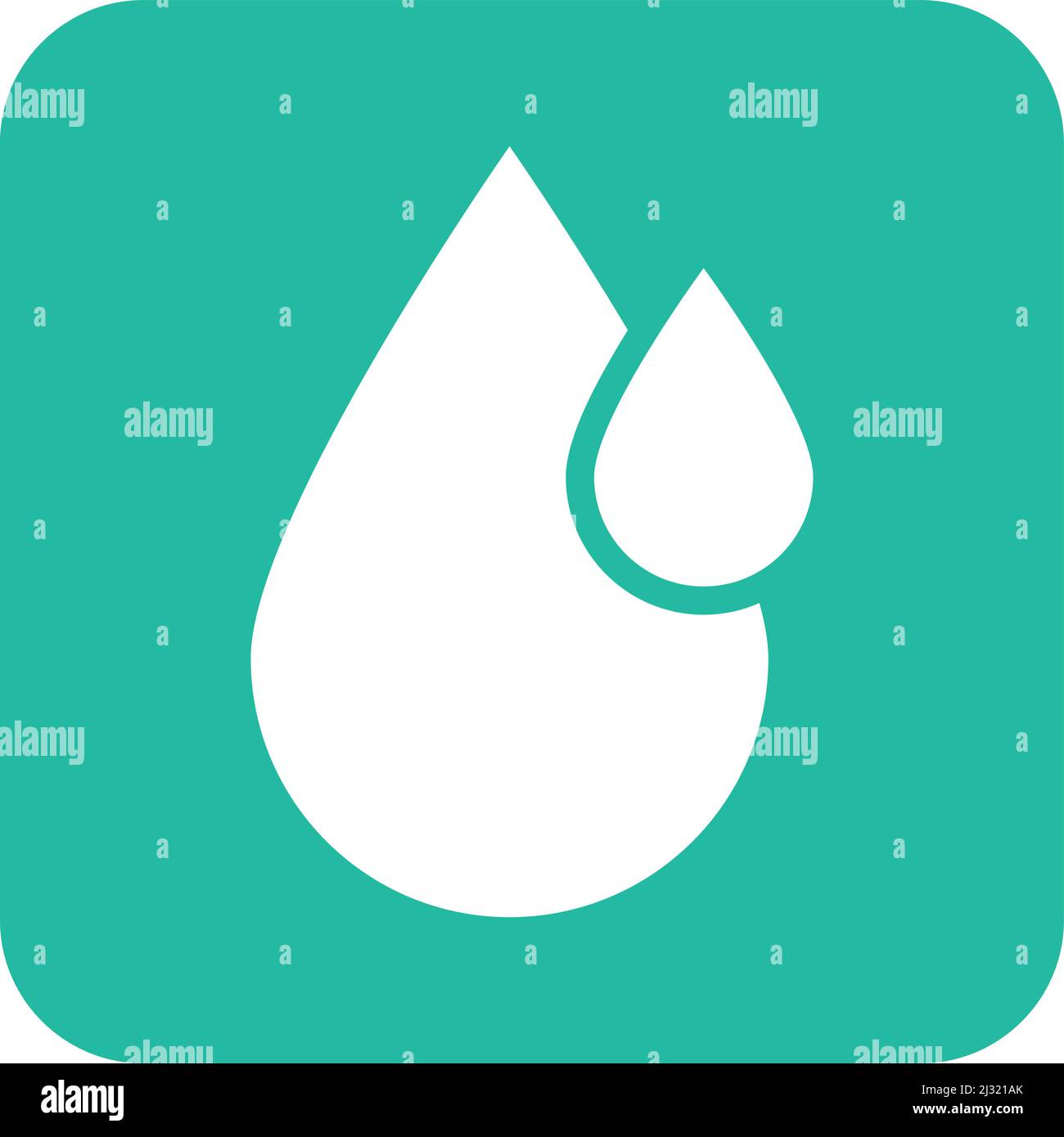 Water Drop Vector Icon Design Illustration Stock Vector Image & Art - Alamy