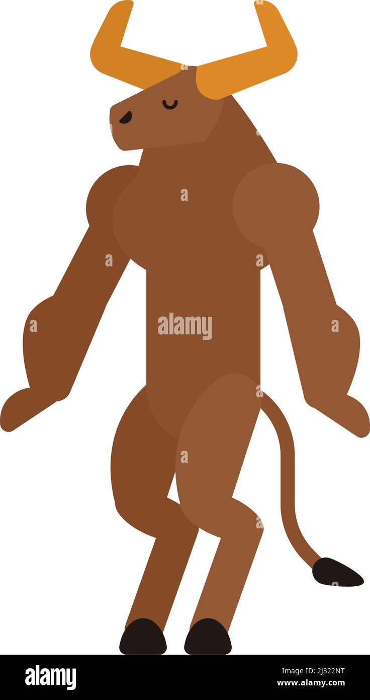 minotaur fantastic creature character Stock Vector Image & Art - Alamy