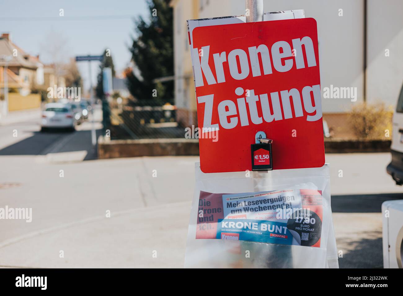 Kronen zeitung newspaper street hi-res stock photography and images - Alamy