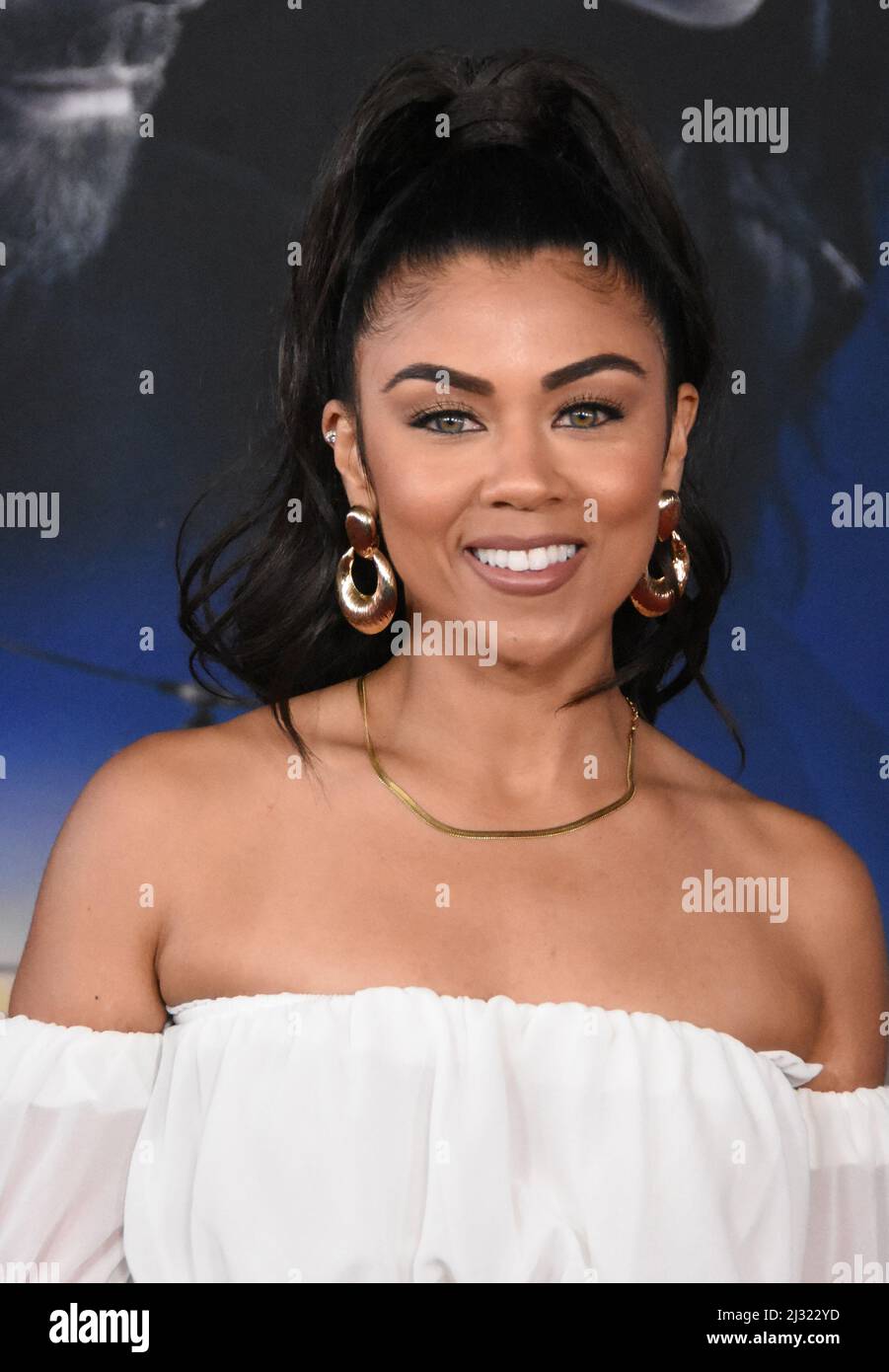 Los Angeles, California, USA 4th April 2022 Actress Brandi Marie King ...