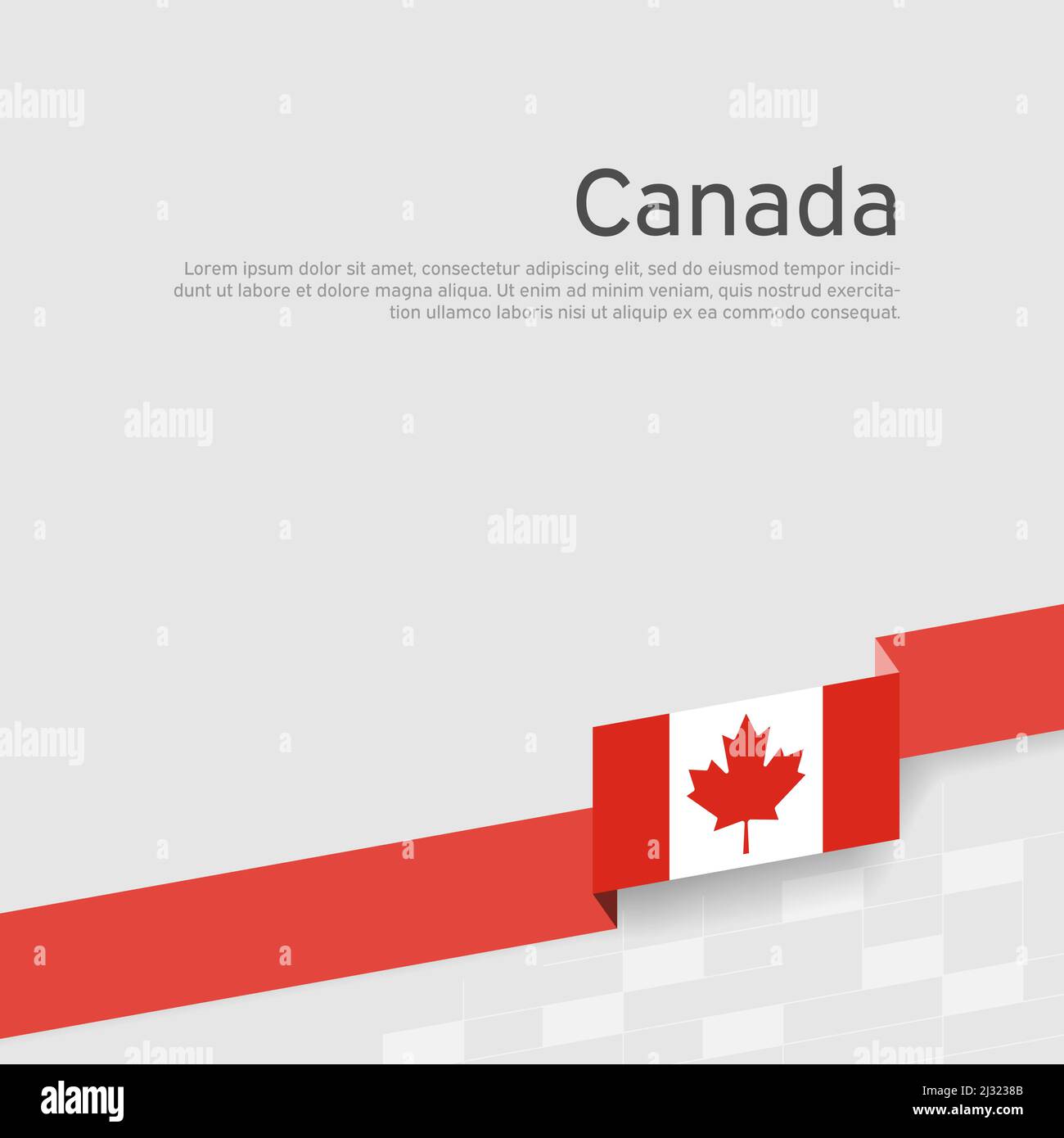 Canada flag background. Canada flag ribbon on white background ...