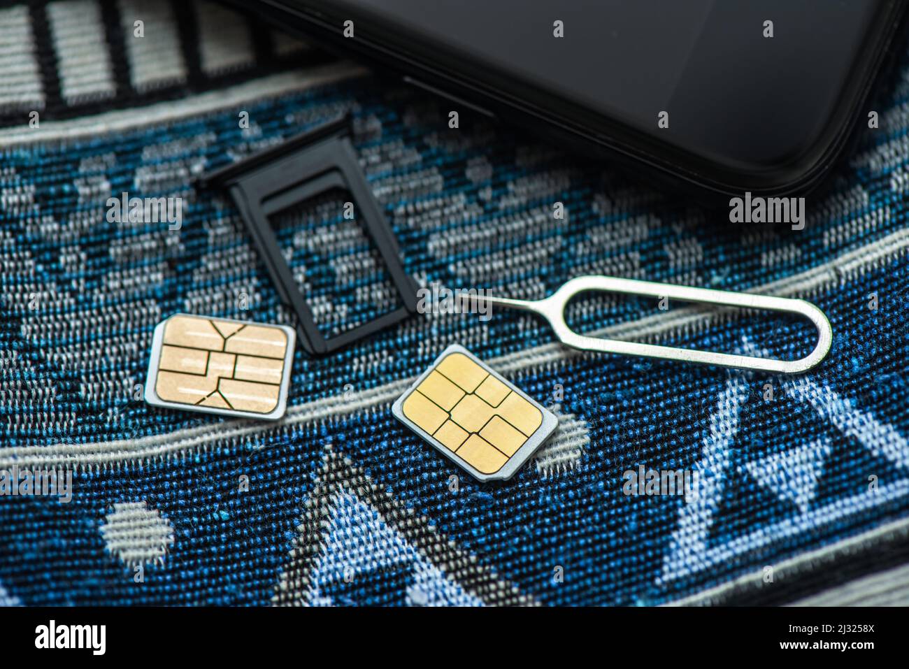 Changing sim hi-res stock photography and images - Alamy