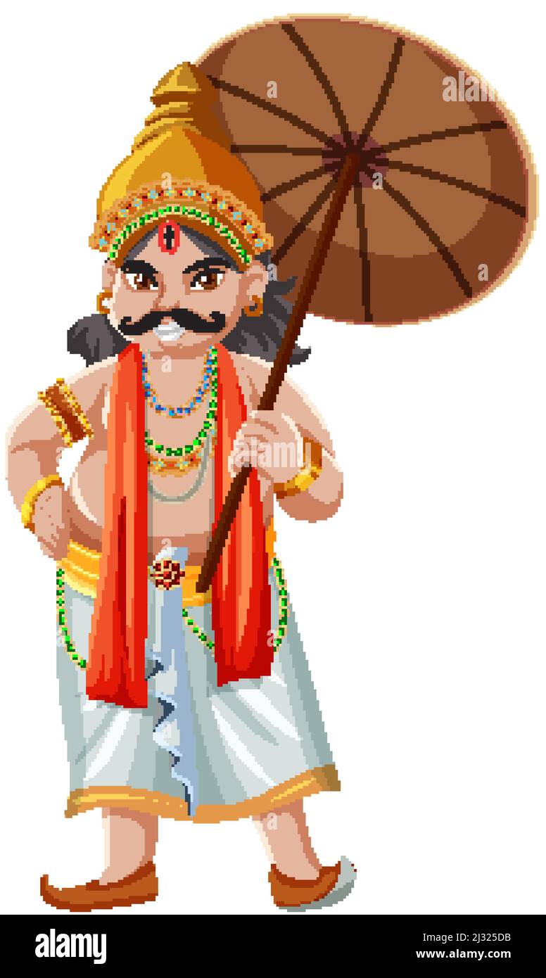 Indian god on white background illustration Stock Vector Image & Art ...